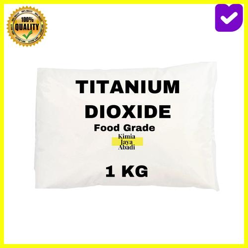 Jual Titanium Dioxide / Titan / Tio2 / Opaque White Food Grade 1 KG ...
