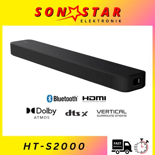 Jual SONY HT-S2000 Soundbar 3.1ch DTS:X Dolby Atmos HTS2000 - Soundbar ...