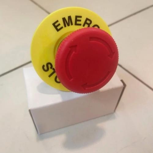 Jual Push Button Lock Tombol Emergency Stop With Name Plate - Jakarta ...