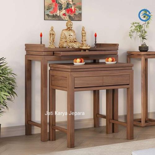 Jual Meja Altar Modern Serbaguna Meja Sembahyang Kayu Jati Solid - Kab ...