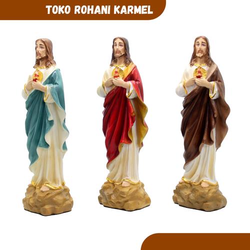 Jual PATUNG YESUS HATI KUDUS 20 CM / PATUNG MARIA DAN YESUS / PATUNG ...