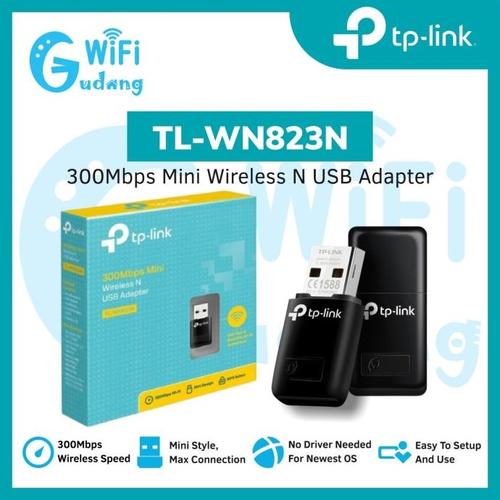 Jual Tp-Link Tl-Wn823N 300Mbps Wi-Fi Usb Adapter, Mini Size - Jakarta Timur - The Artisan Corner ...