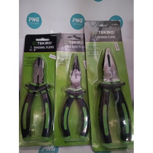 Jual TANG SET TEKIRO 3 PCS | TANG KOMBINASI 7" | TANG LANCIP 6" | TANG ...