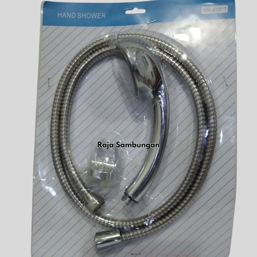 Jual Hand Shower Wasser Chrome NK 218-1 Set Gagang Selang Alat Mandi ...
