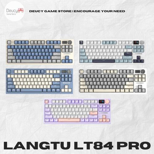 Jual Langtu LT84 PRO Wireless TKL Triple Connection Keyboard With LED ...
