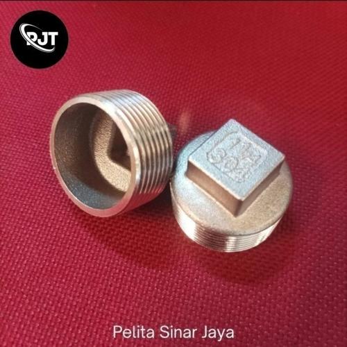 Jual Plug Stainless SS304 Drat 4" inch / Dop SS 304 Drat Luar - Jakarta ...