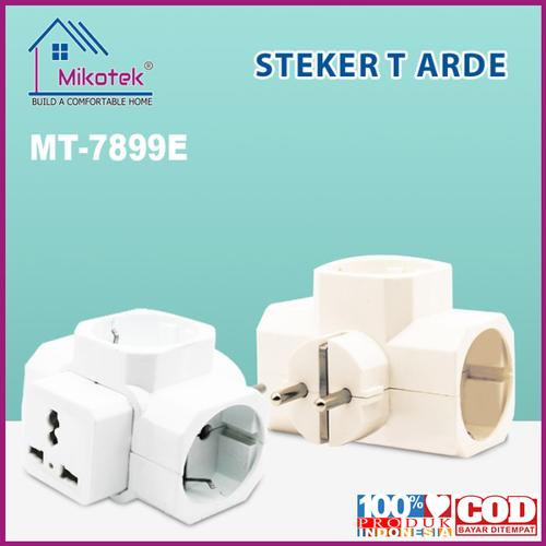 Promo Mikotek - Steker T Arde Universal MT-7899E - kream - Jakarta Utara - Mikotek Indonesia ...