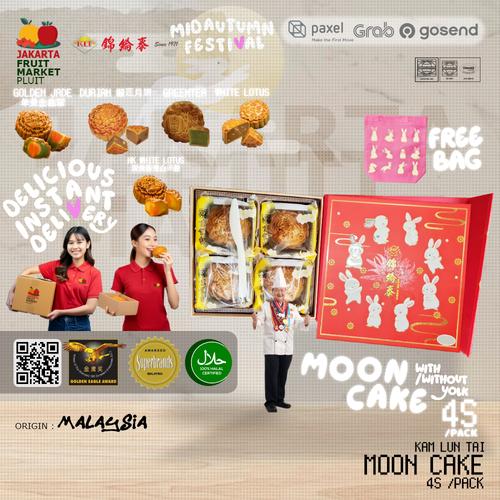 Jual [MOONCAKE KUE BULAN] KLT KAM LUN TAI ISI 4 (GRATIS TAS**) - LOTUS ...