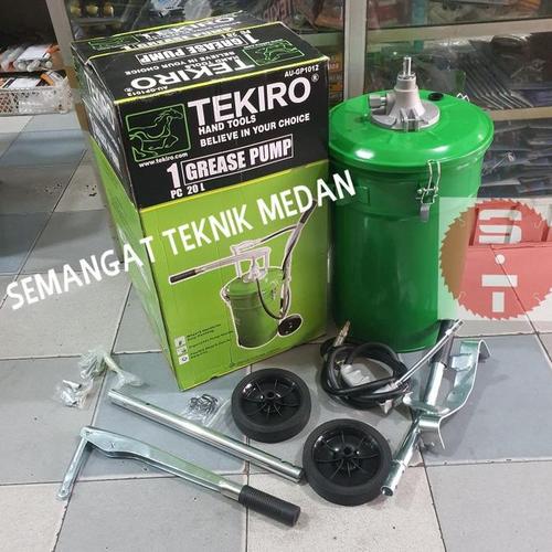 Jual POMPA GEMUK DRUM MANUAL HAND GREASE PUMP 20L 20 L LITER TEKIRO ...