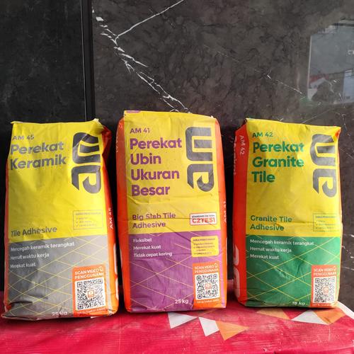 Jual AM Semen Perekat Granit Keramik Big Slab Sintered Stone / AM 41 42 ...