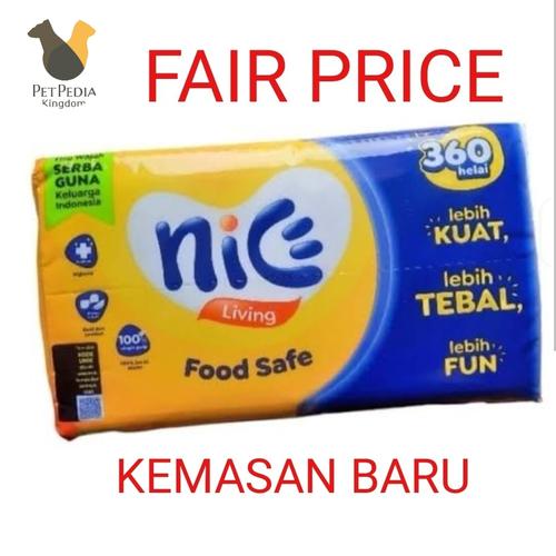 Jual TISSUE NICE FACIAL 180 SHEETS KEMASAN BARU PROMO HARGA PER PACK ...