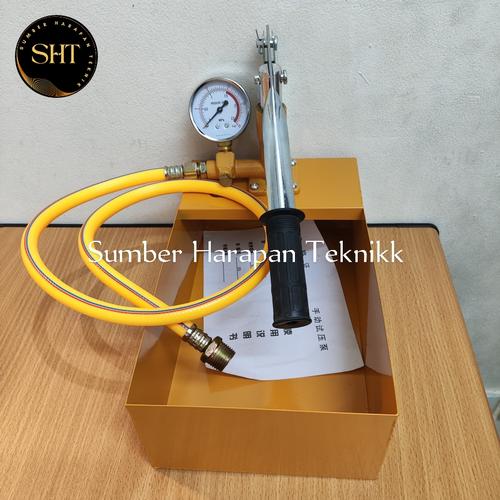 Jual Alat Test PUMP Manual 25 Bar/kg Tekanan Pipa Valve Pressure ...