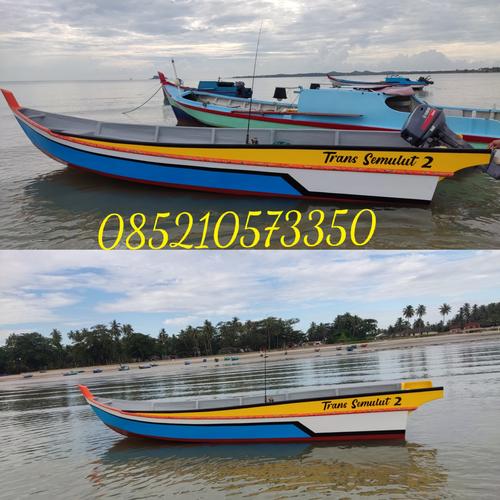 Jual Kapal Perahu Full Fiber Super Finishing Halus 6Meter X 1.4M New ...