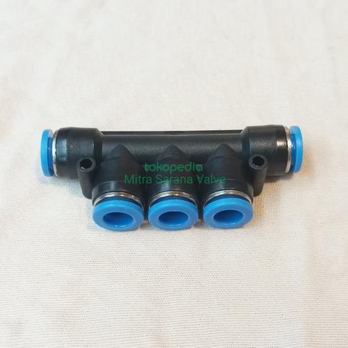 Jual PK FITTING MANIFOLD PNEUMATIC SLIP LOCK SELANG KE SELANG 5 WAY ...