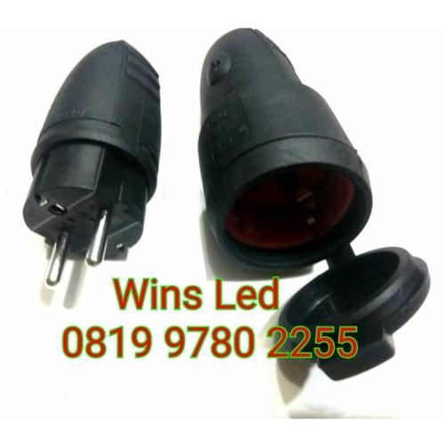 Jual STEKER KONTRA LIKON IP44 2PIN 2 PIN GERMANY COLOKAN 2P | Asli ...