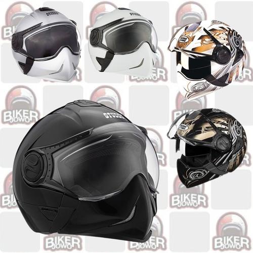 Jual Studds Downtown Flip Off - Modular Classic Helmet - Retro Helmet ...