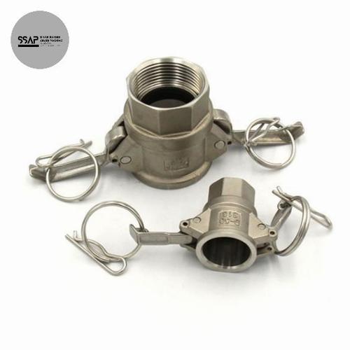 Jual Camlock Stainless 2 1/2" inch Type D / Camlock SS316 Tipe D 250 ...
