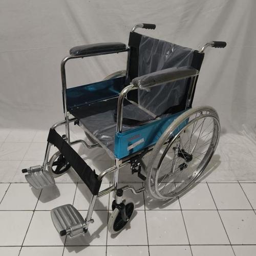 Jual kursi roda standar rumah sakit termurah - ONEHEALTH HITAM - Kota ...