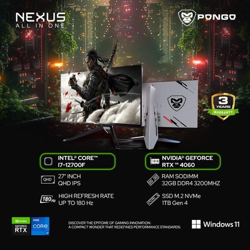 Promo Axioo Pongo NEXUS All in One PC AIO Intel Core i7 12700F 32GB 2TB ...