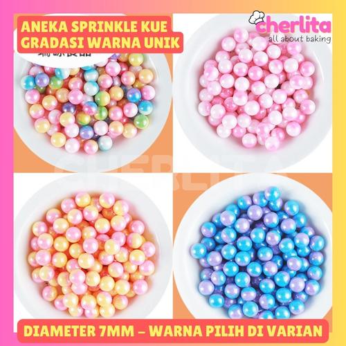 Jual Sugar Sprinkle Dekorasi Topping Hiasan Kue Sprinkles Springkel ...
