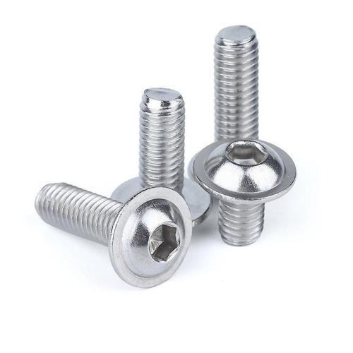 Jual BAUT L M4 x 25 / M4 x 30 / M4 x 40 / M4 x 45 / M4 x 50 Button washer drat 4mm Anti karat ...