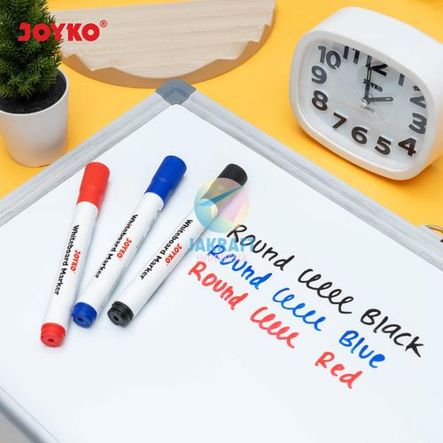Promo Spidol Papan Tulis Bisa Dihapus JOYKO WM-65 Hitam Black / Biru ...