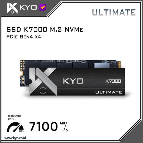 Promo SSD KYO ULTIMATE K7000 512GB M.2 NVMe Gen4 x4 SSD NVMe Gen 4 ...
