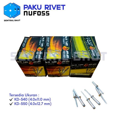 Jual Paku Rivet Merek NUFOSS - KD-540 - Kota Bandar Lampung - Sentral ...