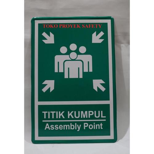 Jual Rambu Safety K3 TITIK KUMPUL 60*40 - Jakarta Selatan - Bomba ...