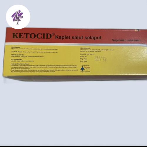 Jual Ketocid 100 Kaplet selaput - Kota Bekasi - Lydian Farma | Tokopedia