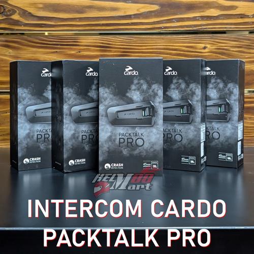Jual Cardo Packtalk PRO - Intercom Helm Interkom Helmet Bluetooth ...