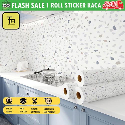 Jual Sticker Dapur Meja Dinding Lemari Dapur Ukuran 60cm x 3m Anti ...