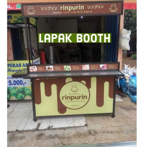 Jual Booth Portable Meja Lipat Gerobak Lipat Rombong kekinian bahan ...