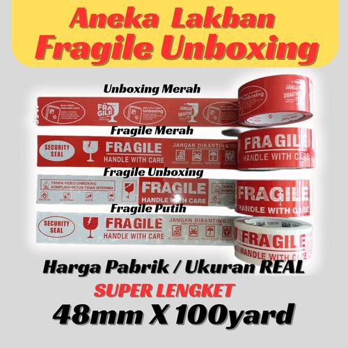 Jual Lakban Fragile Unboxing Mix RUSFET Premium - 12mmBening72y - Kota ...