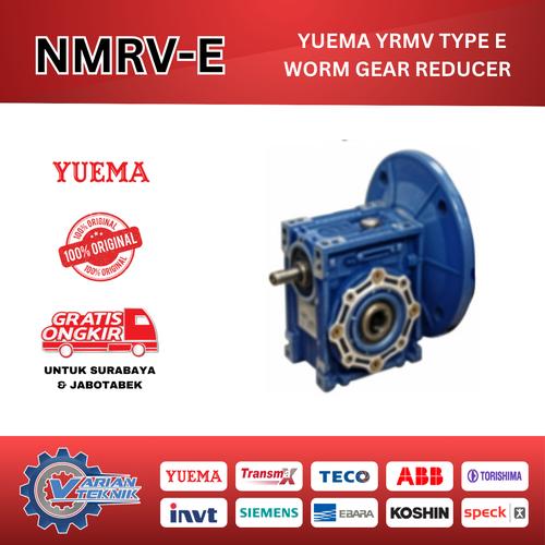 Jual Gear Box NMRV-E 040 Ratio 7,5 - 100 YUEMA / Worm Gear YMRV-E 040 ...