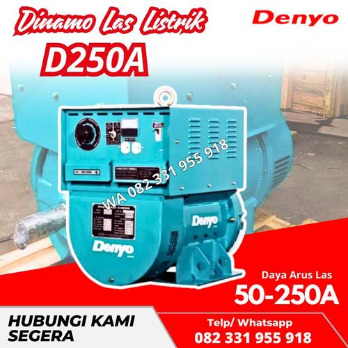 Jual Dinamo Las Denyo D250A Alternator Las Listrik Denyo D 250 Ampere 3 ...
