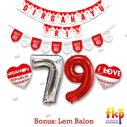 Jual Paket Dekorasi Dirgahayu Super Simpel Angka Jumbo HUT RI 17 ...