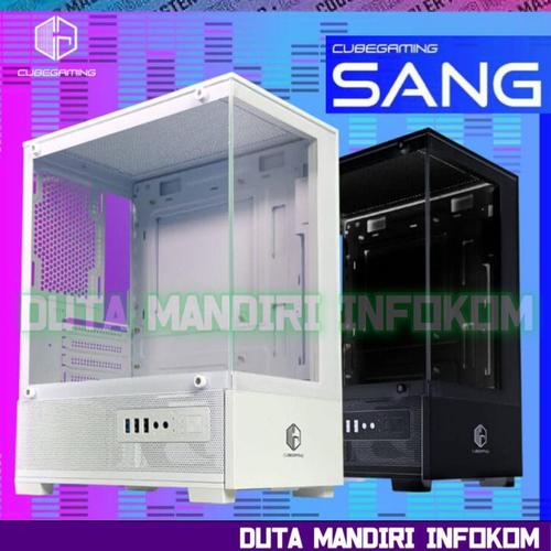 Jual CUBE GAMING SANG - Tempered Glass Mid Tower m-ATX Gaming Case ...