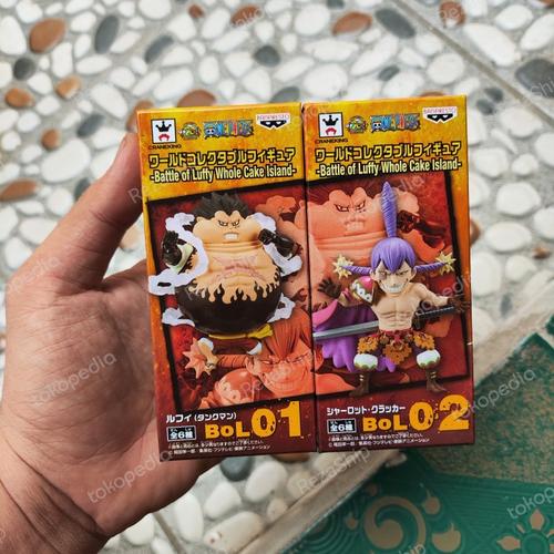 Jual Wcf Battle of luffy Gear 4 tankman charlote cracker ori bounceman ...