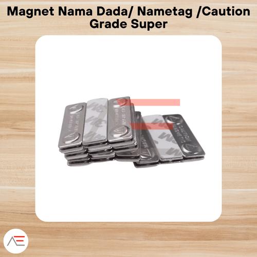 Jual Magnet Nama Dada/ Nametag /Caution Grade Super - Kota Medan ...