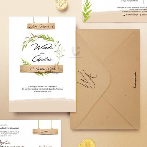 Promo Undangan Pernikahan Laminating / Laminasi Glossy, Jasmine Glitter ...