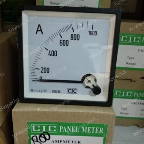 Jual Ampere Meter Analog CIC Type MI-96 800/5A - 5000/5A - Original ...