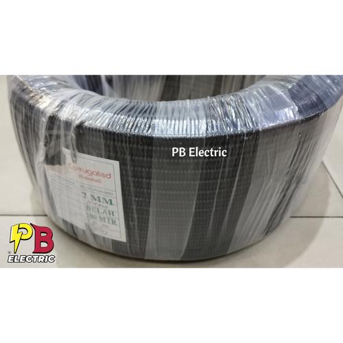 Jual Flexibel Conduit PVC 7 mm / Fleksibel Conduit PVC Polos 7 mm ...