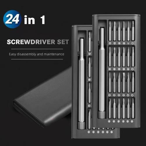 Promo KENZ Obeng Magnet Set 24 in 1 Multifungsi Stainless / Screwdriver ...