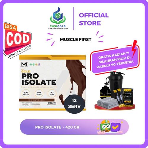 Jual Muscle first Pro isolate BOX Series isi 12 sachet Whey Isolate M1 ...