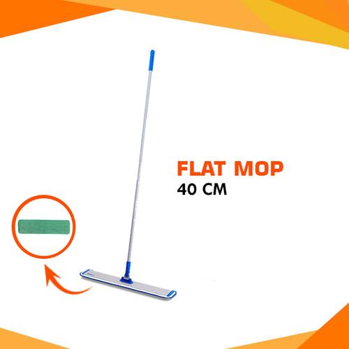 Jual Flat Mop / Pel Microfiber / Alat Pel Lantai - 40 CM - Kota ...