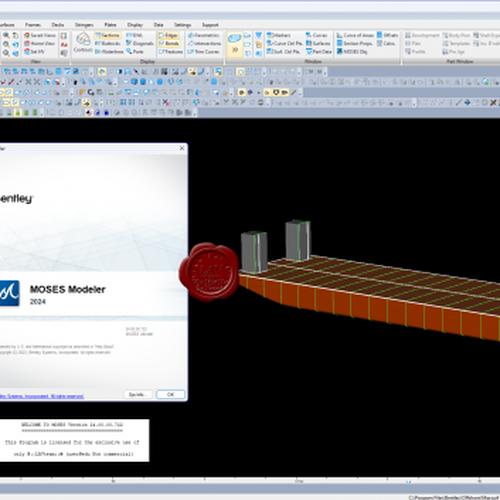 Jual Bentley Ultimate MOSES 2024 Hydrostatic & Hydrodynamic Analysis Software - Kota Depok - JST ...