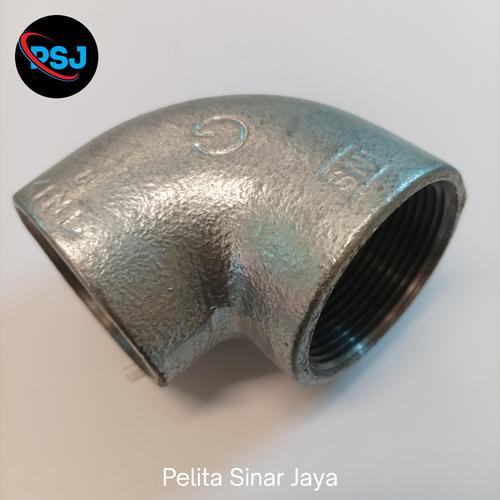 Jual Elbow Galvanis Drat 6" inch 90 derajat / Knee Elbow Galvanis 6inch - Jakarta Barat - Pelita ...