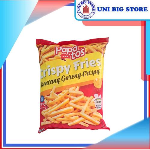 Jual PAPATOS Kentang Goreng Beku Crispy Fries Potato 1 kg - Kota ...