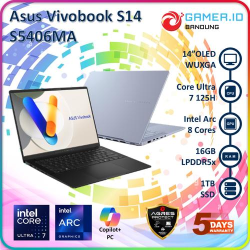 Promo Asus Vivobook S 14 S5406MA Ultra 7 155H 16Gb 1Tb 14" WUXGA OLED ...